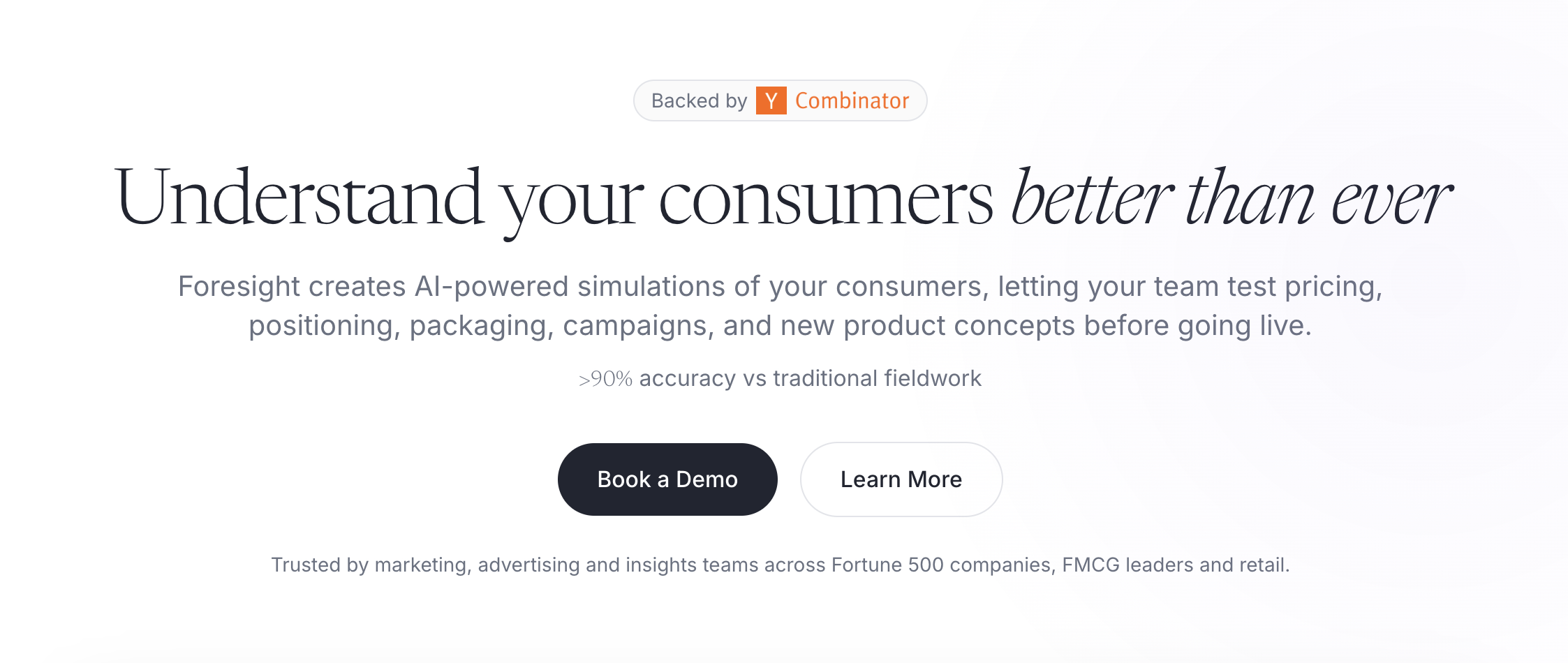Foresight - AI-Powered Market Research